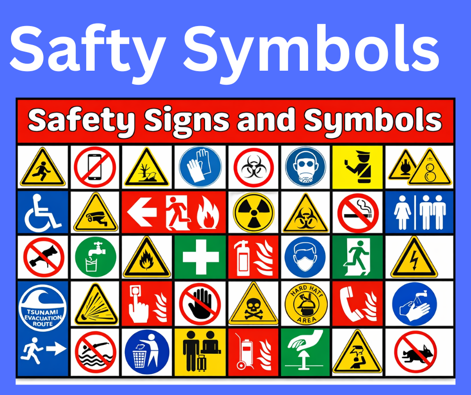 Safety Symbols: Safety Signs and Symbols & Their Meaning